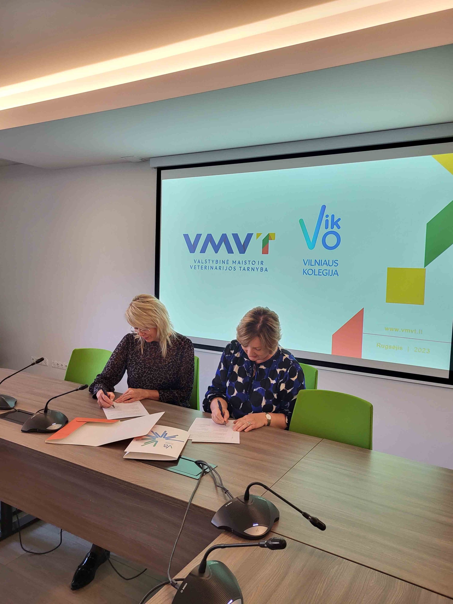 Pasirašyta bendradarbiavimo sutartis su Valstybine maisto ir ...